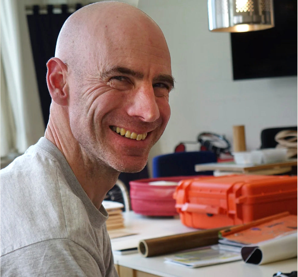 Chris Ruhe tries to make the wood do what he wants it to do – draumr